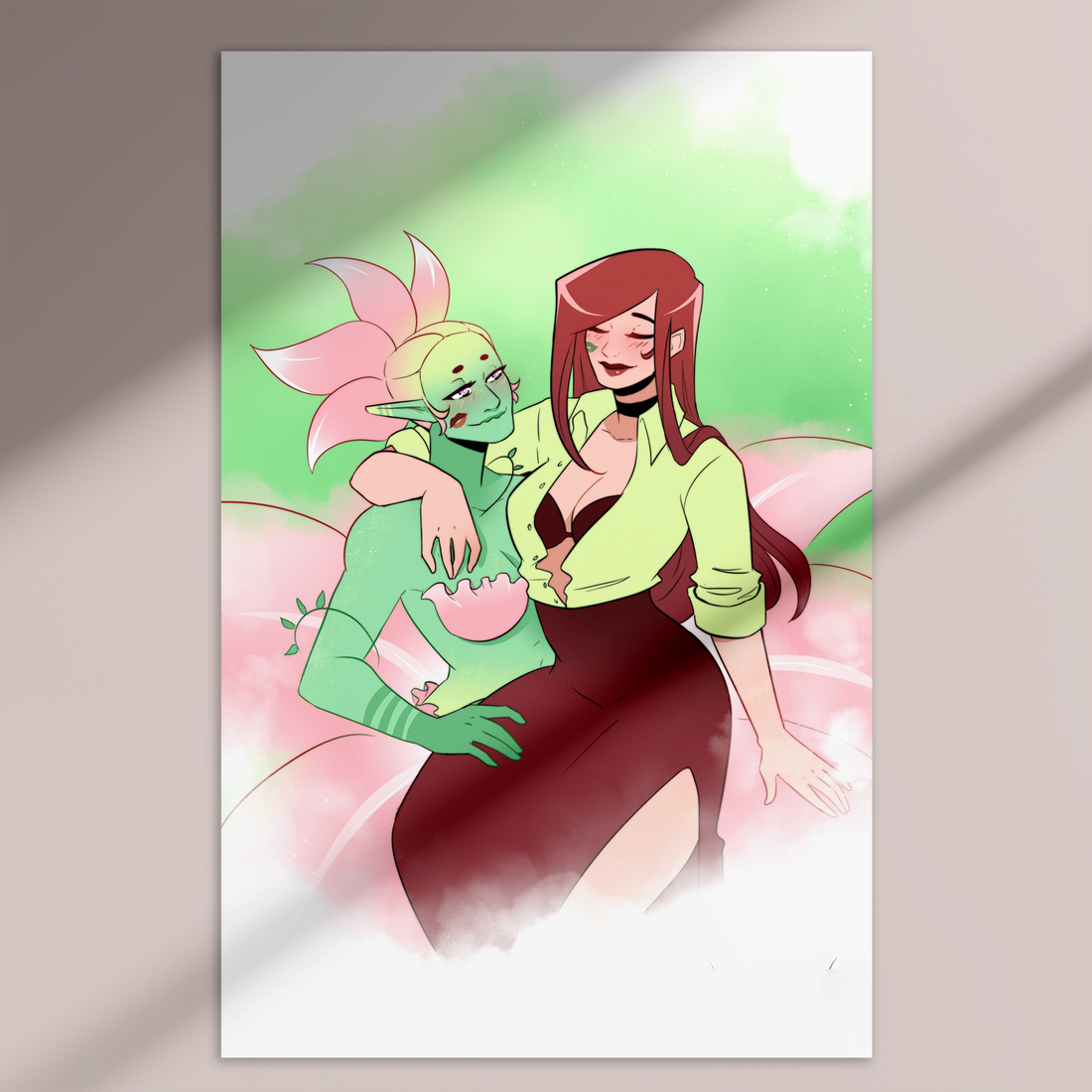 Camille & Dendro Cheek Kiss Print – Miranda Mundt